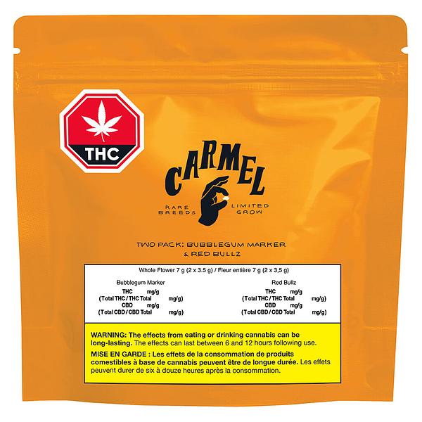 Carmel - Two Pack: Bubblegum Marker & Red Bullz